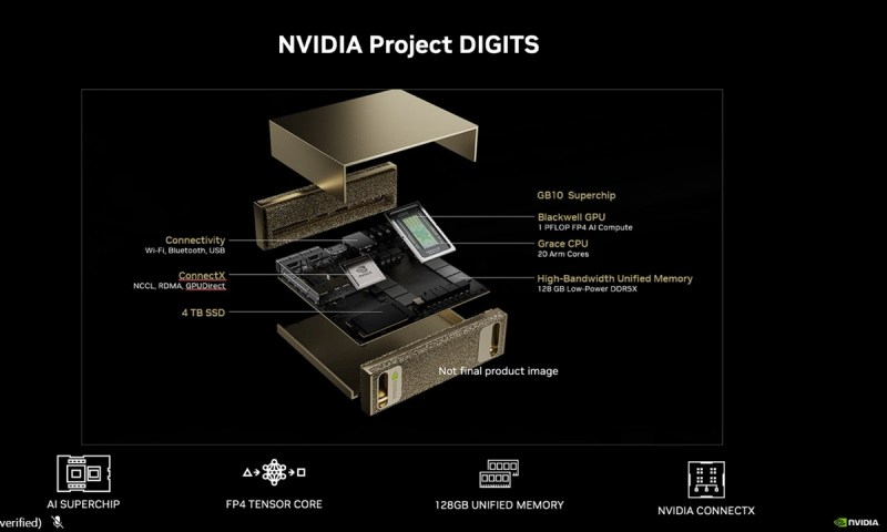Nvidia unveils Project Digits personal AI supercomputer for researchers ...