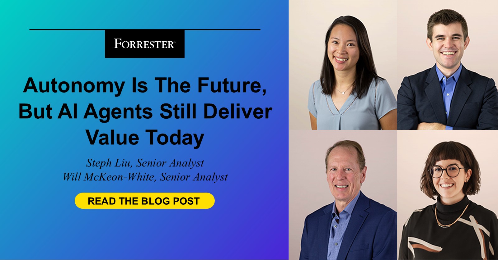 Autonomy Is The Future, But AI Agents Still Deliver Value Today ...